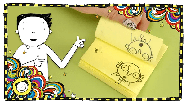 Make-it! Create your own flip books with Liz's special Tom Gates Make ...