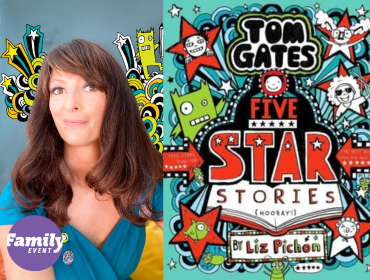 Liz Pichon at Cheltenham Festival! - The Brilliant World of Tom Gates